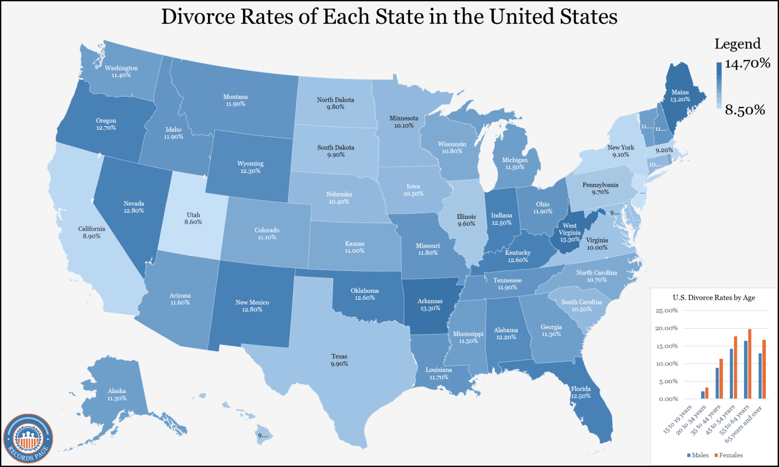 Search Marriage & Divorce Records, Warrants, State Records Free